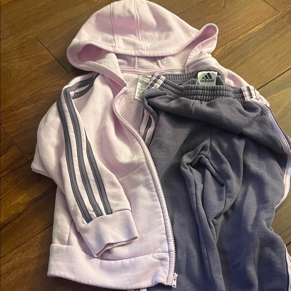 adidas | Matching Sets | Adidas Light Pink And Lavender Tracksuit ...